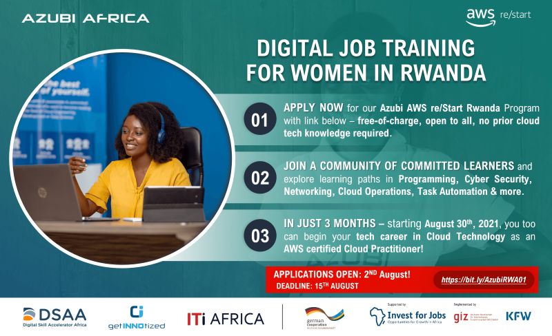DIGITAL SKILLS JOB TRAINING FOR RWANDA WOMEN – THE DIGITAL FINDER